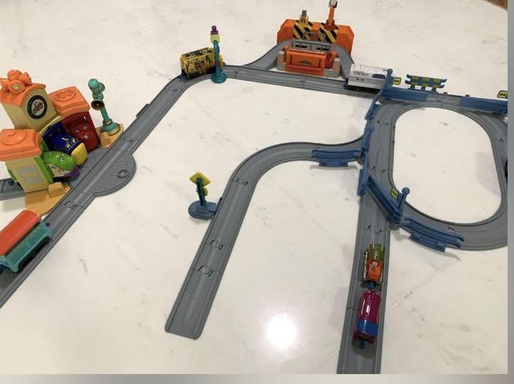 Chuggington train set with tracks, Hobbies & Toys, Toys & Games on ...