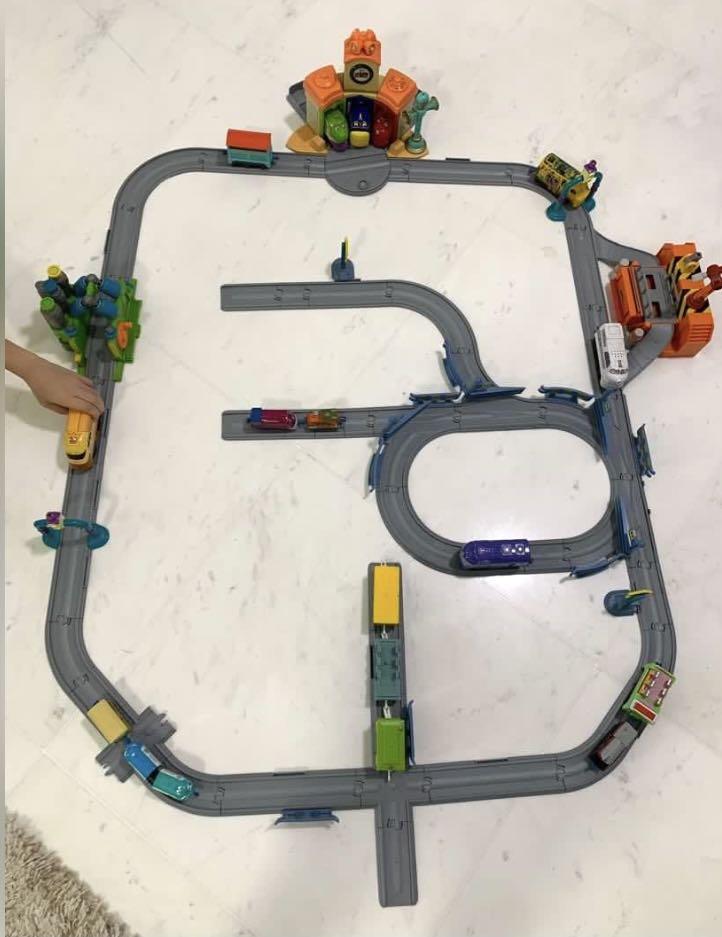 Chuggington train set with tracks, Hobbies & Toys, Toys & Games on ...