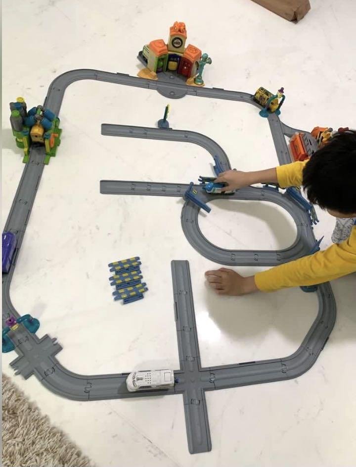 Chuggington train set with tracks, Hobbies & Toys, Toys & Games on ...