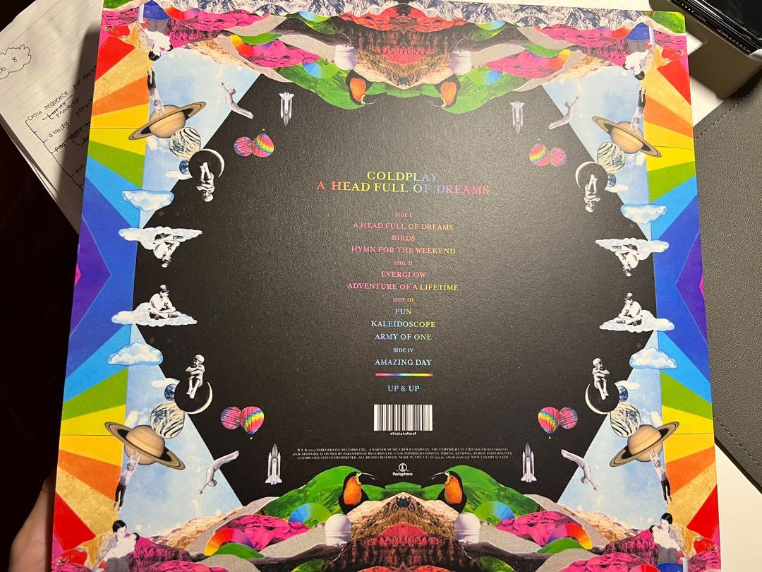 Cold Play A head Full of Dreams Record Vinyl, Audio, Other Audio ...