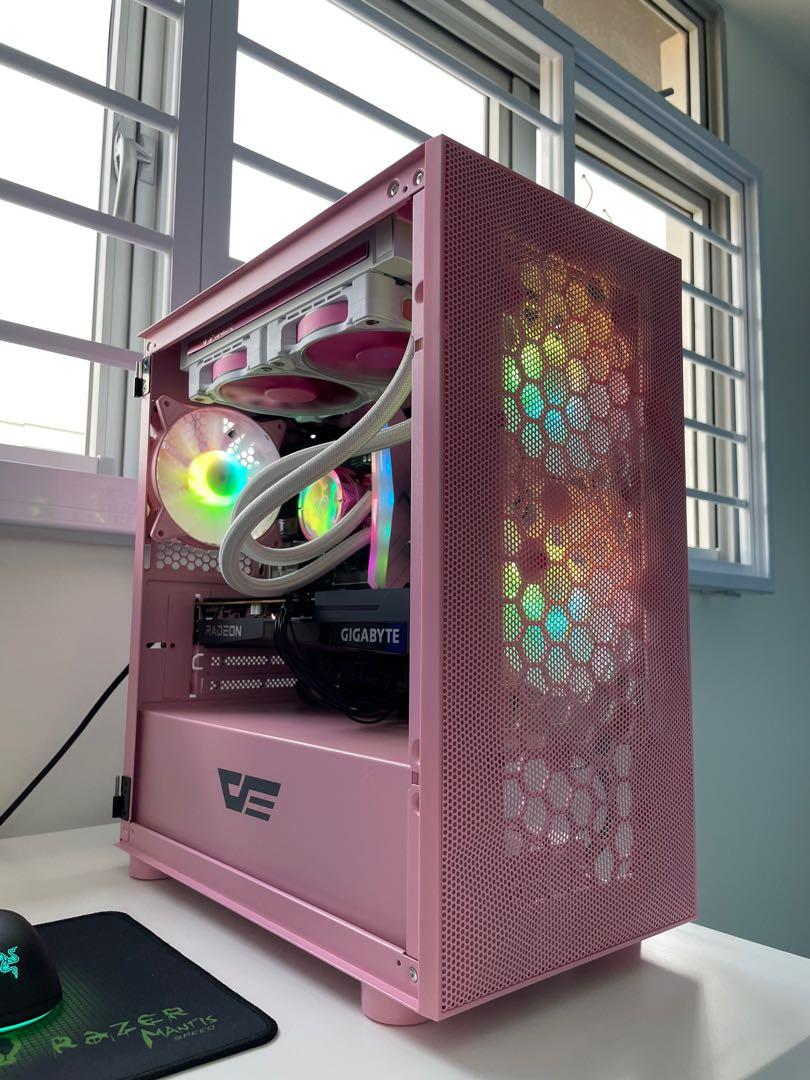 Custom Pink Themed PC - Nvidia, AMD, Intel, RTX 3090, 3080 Ti, 3070 Ti ...
