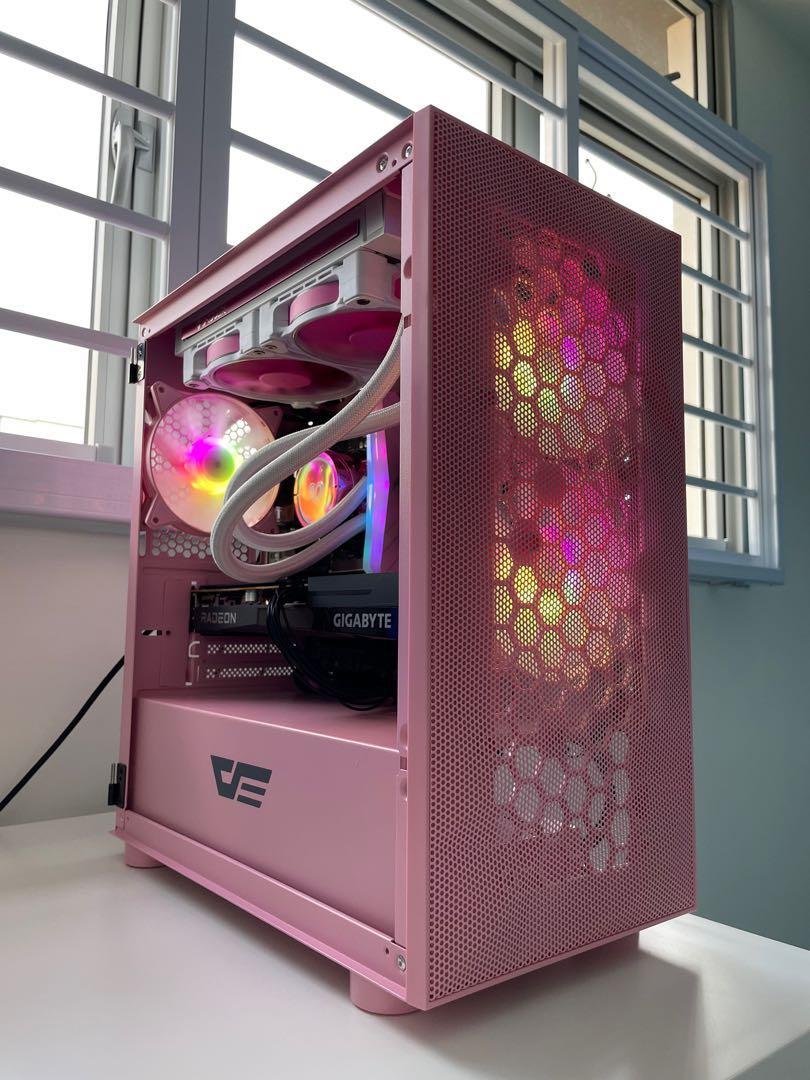 Custom Pink Themed PC - Nvidia, AMD, Intel, RTX 3090, 3080 Ti, 3070 Ti ...