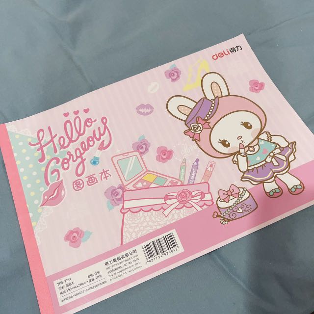 Deli drawing book, Hobbies & Toys, Stationary & Craft, Other Stationery ...