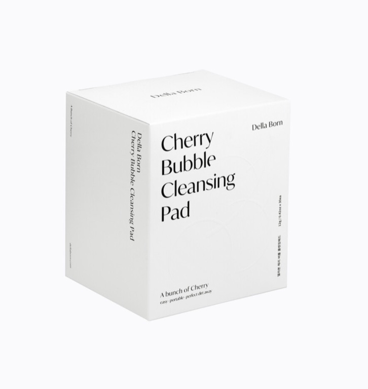[Della Born] Cherry Bubble Cleansing pad 1Box / 30ea, Beauty & Personal Care, Face, Face Care on ...