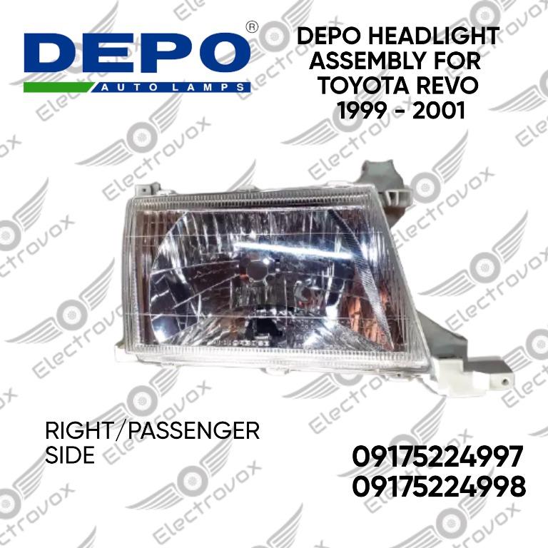 Depo Headlight Assembly for Toyota Revo 1999-2001, Car Parts ...