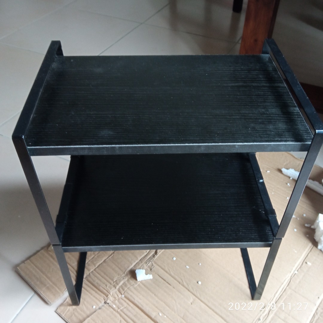 Desktop small 3 tier shelf, Furniture & Home Living, Furniture, Shelves ...