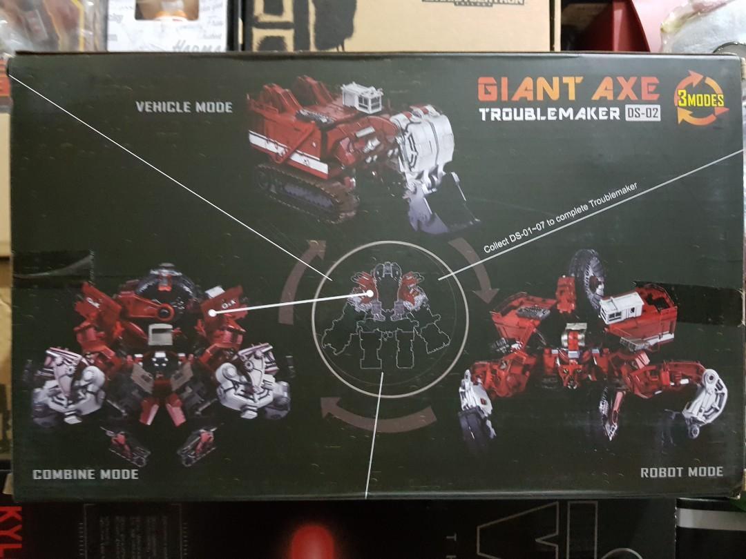 Devil Saviour DS-02 Giant Axe Trouble Maker(aka not Transformers ROTF ...
