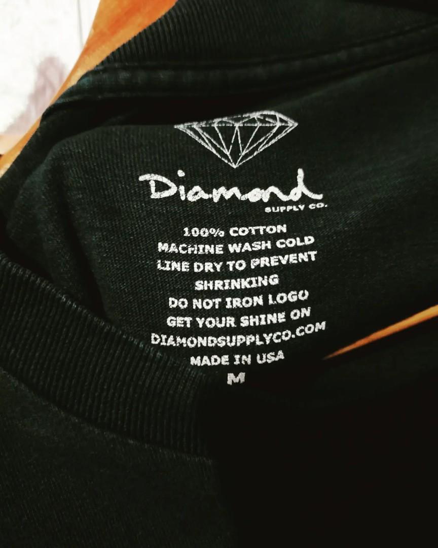 Diamond, Men's Fashion, Tops & Sets, Tshirts & Polo Shirts on Carousell
