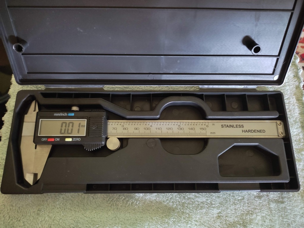 Digital Vernier Calipers with Quality Black Carry Case (Premium ...