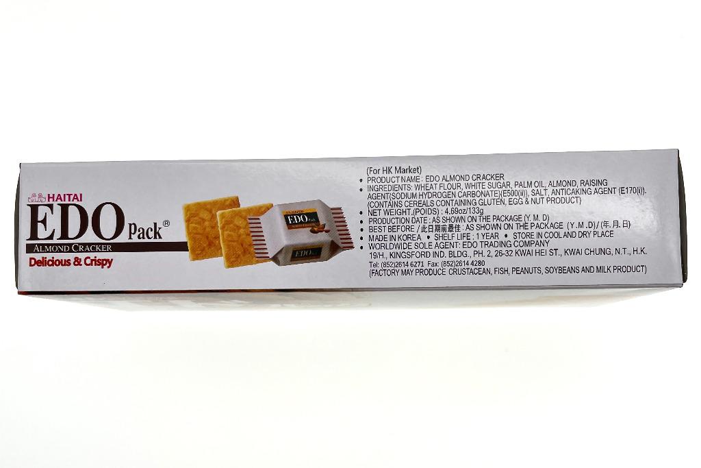 EDO PACK 杏仁餅 133g, 嘢食 & 嘢飲, 包裝食物&即食食物 - Carousell