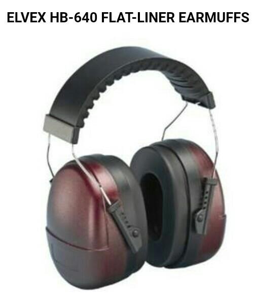 ELVEX HB-640 FLAT-LINER EARMUFFS, Commercial & Industrial, Construction ...