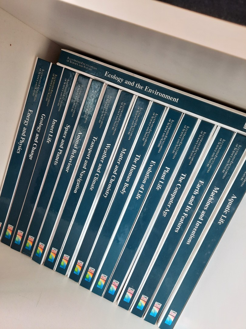 Encyclopedia Set - Illustrated Encyclopedia of Science and Nature ...