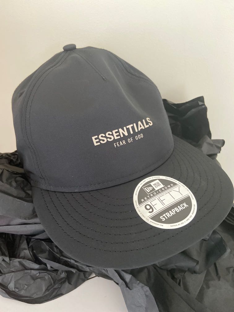 Essentials new era cap, Men's Fashion, Watches & Accessories, Caps ...