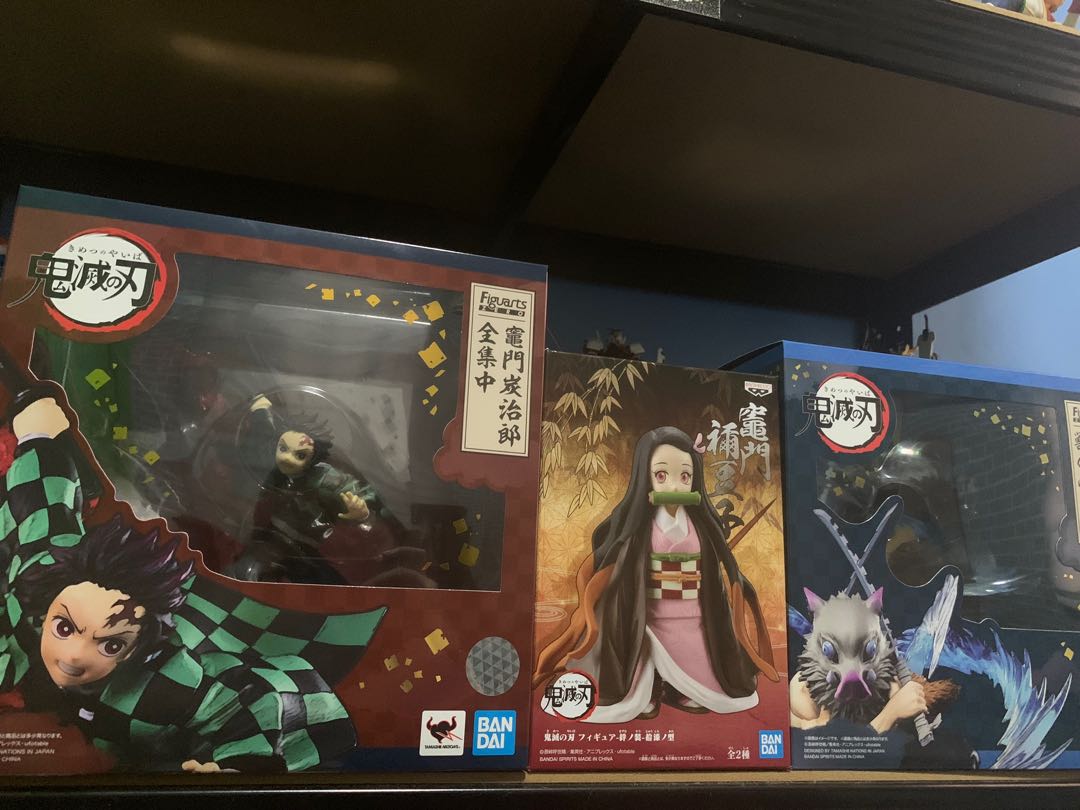 Faz Tanjiro/Inosuke Dxf nezuko, Hobbies & Toys, Toys & Games on Carousell