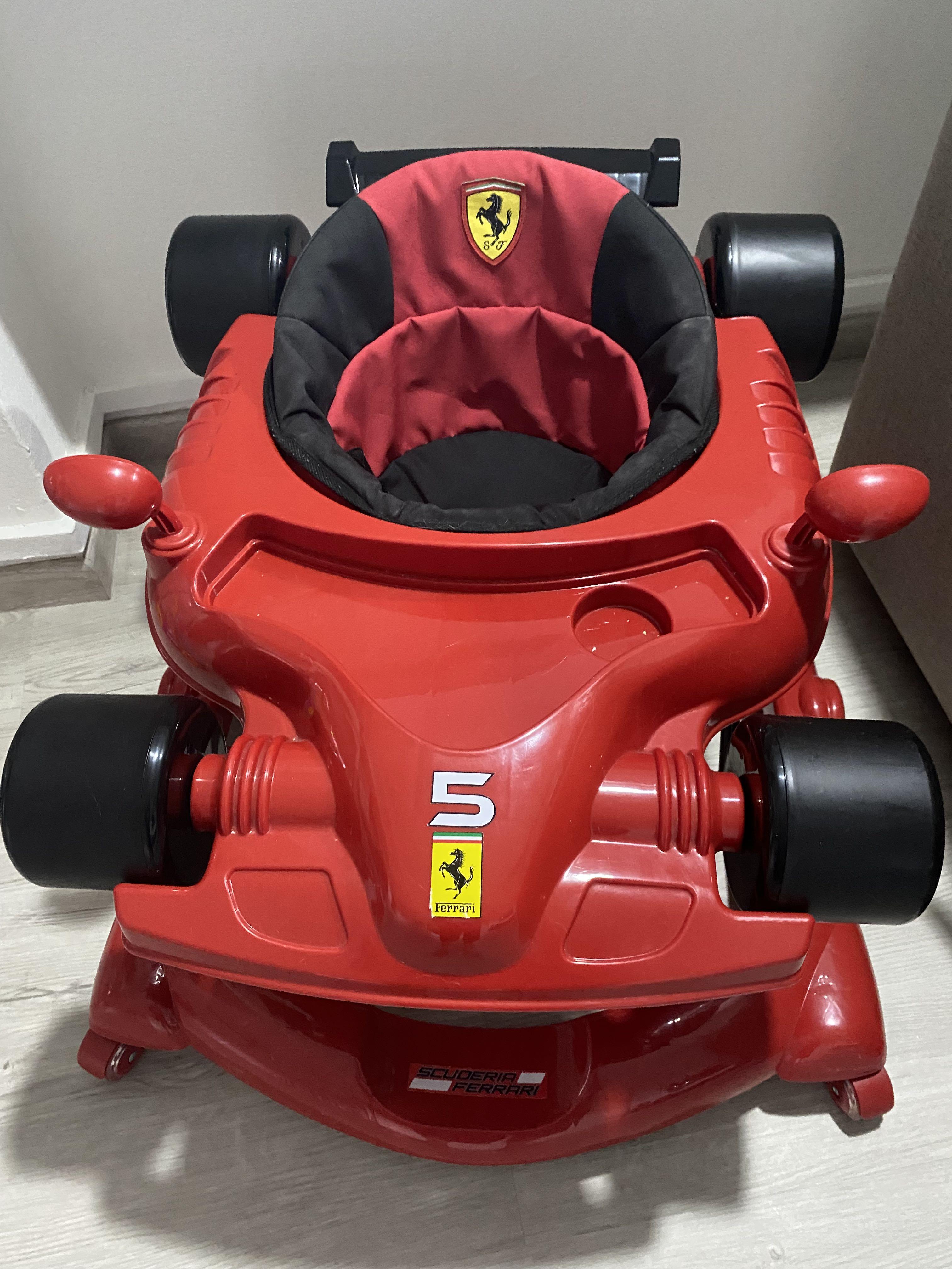 Ferrari Baby Walker, Babies & Kids, Infant Playtime on Carousell