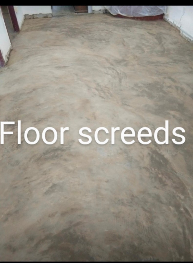 Floor cement screeding, plastering, Home Services, Renovations ...