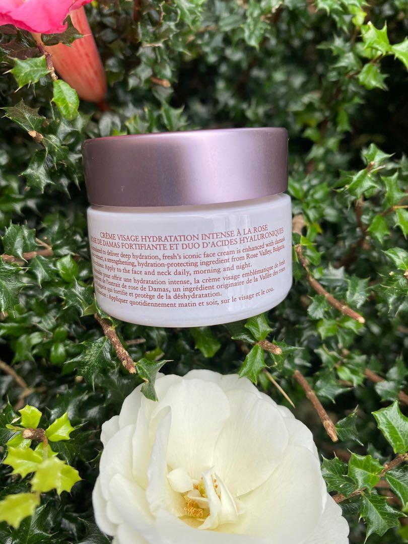 fresh Rose & Hyaluronic Acid Deep Hydration Moisturizer, Beauty ...