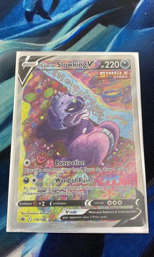 Galarian slowking v aa, Hobbies & Toys, Toys & Games on Carousell