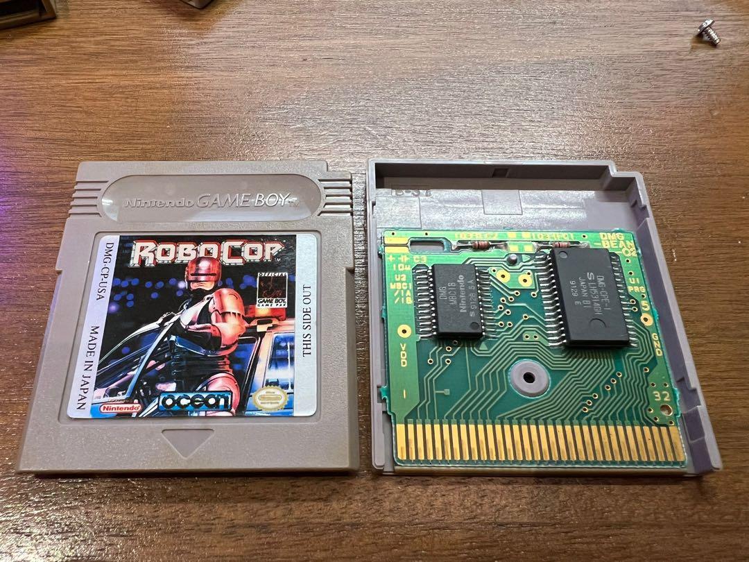 1989 Gameboy Robocop Cart, Video Gaming, Video Games, Nintendo on Carousell