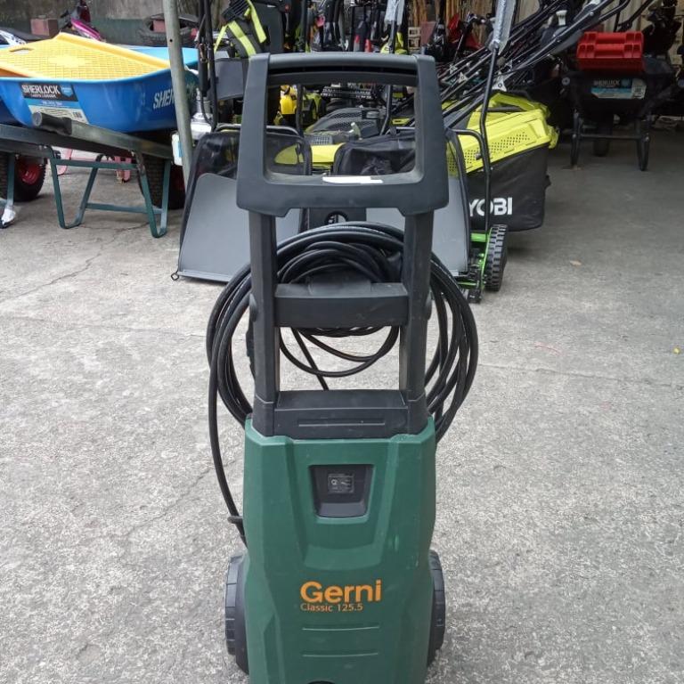 GERNI HIGH PRESSURE WASHER 1500W 1810 PSI, Furniture & Home Living ...
