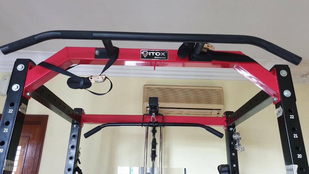 Gym Equipment Squat Power Rack Cage Vitox, Sports Equipment, Exercise ...