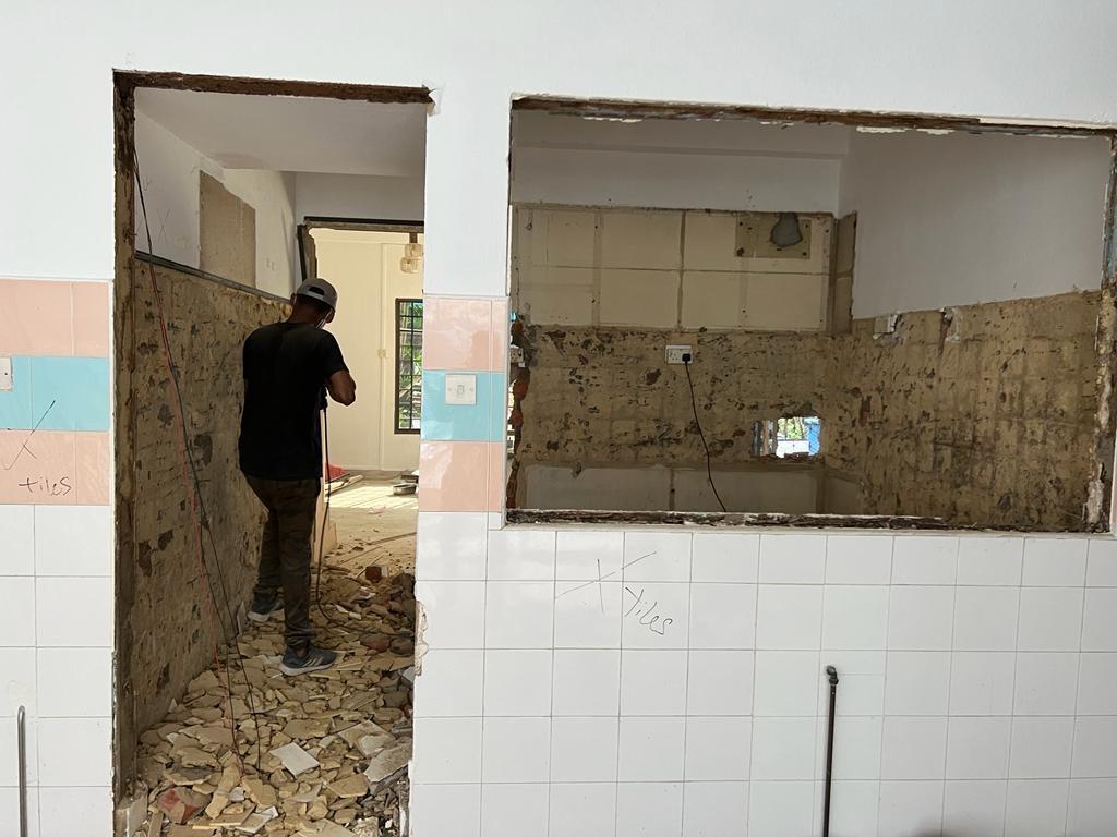 Hacking and Demolition Works, Home Services, Renovations on Carousell
