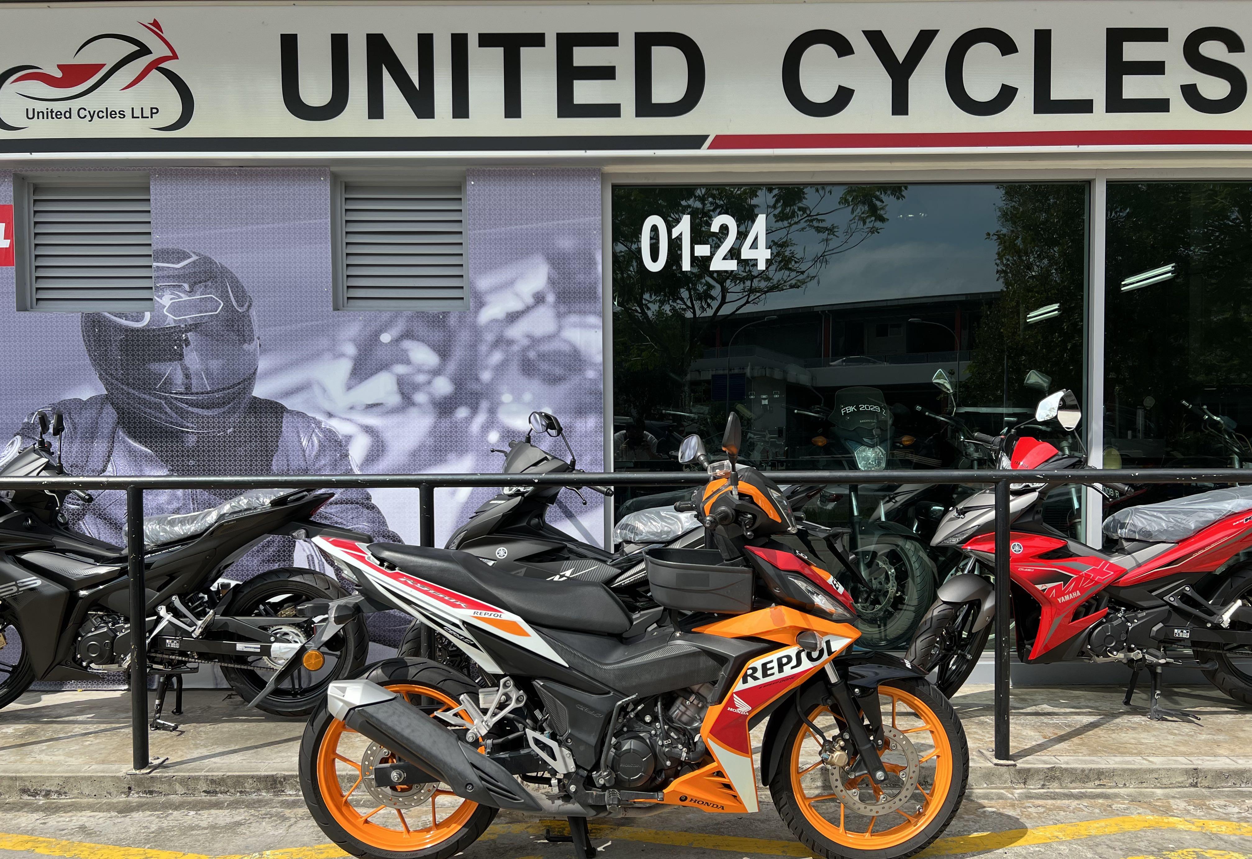 Honda RS150, Motorcycles, Motorcycles for Sale, Class 2B on Carousell