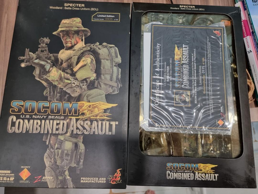 Hottoys Socom Assault Soldier, exclusive version, Hobbies & Toys, Toys ...