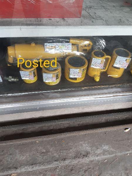 HYDRAULIC CYLINDER CYLINDERS RAM RAMS 50 TONS JACK JACKS CAPACITY 50 ...