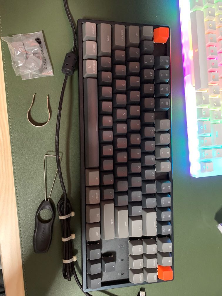 Keychron k8 75% layout mechanical keyboard, Computers & Tech, Parts ...