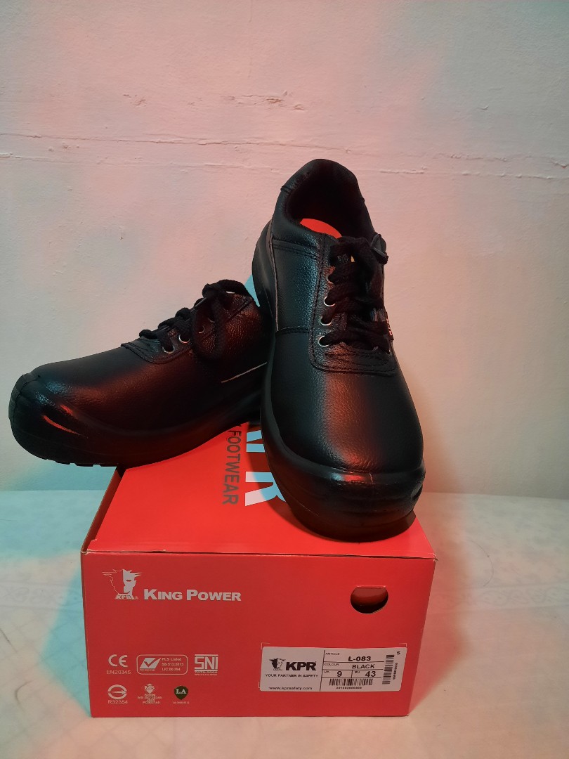 King Power (KPR) safety bootsl (L-083), Men's Fashion, Footwear, Boots ...