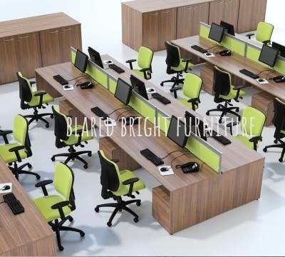 Linear Workstations / BPO Workstation / Custom Made / Office Furniture ...