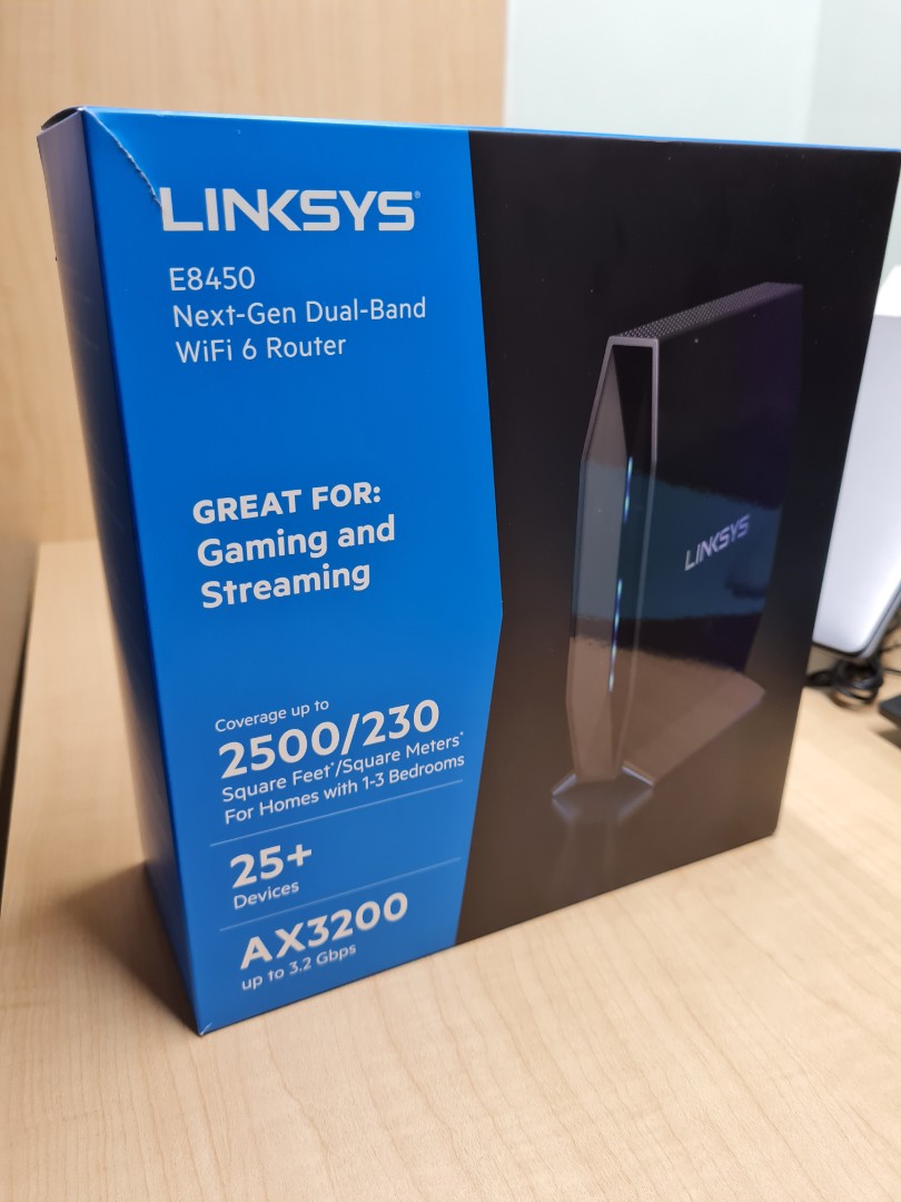 Linksys E8450 WiFi 6 router @ 2 units, Computers & Tech, Parts ...