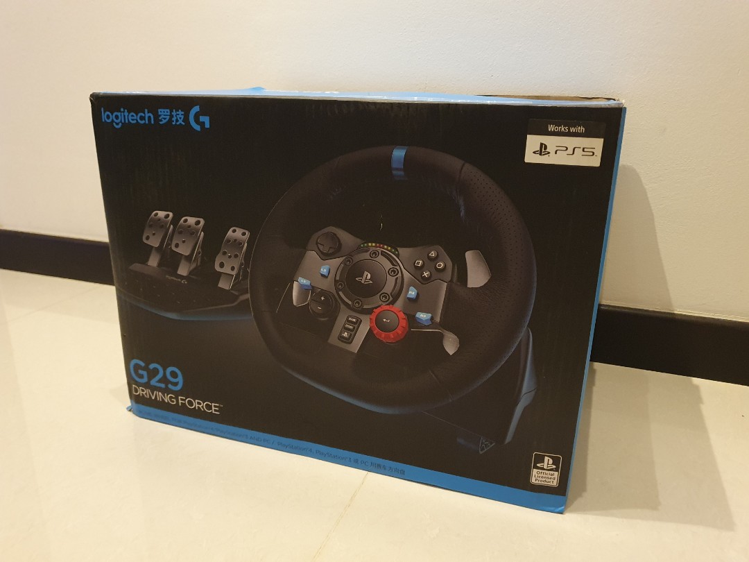 Logitech G29 Gaming Wheel, Video Gaming, Gaming Accessories ...