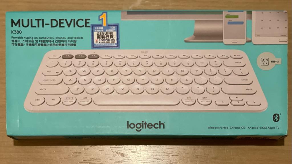 LOGITECH K380 (Chinese Keyboard) Multi-Device Keyboard, 電腦＆科技, 電腦周邊及配件 ...