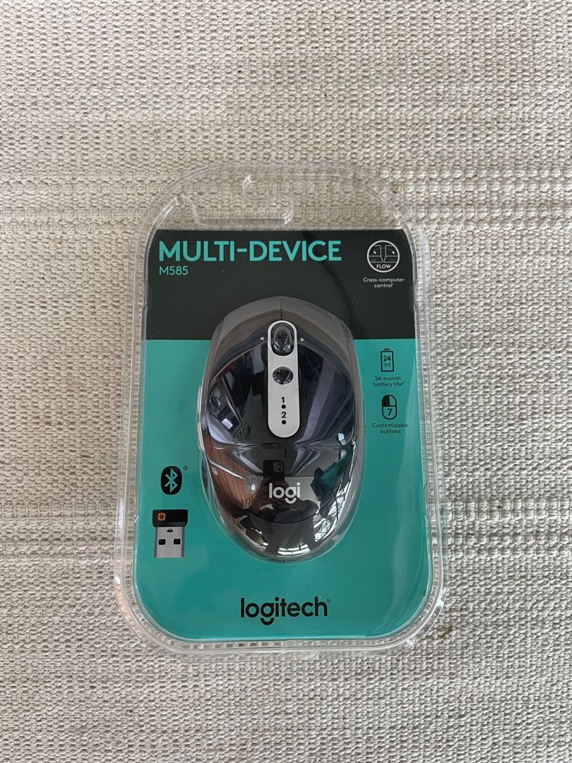 Logitech M585 multi device computer mouse, Computers & Tech, Parts ...