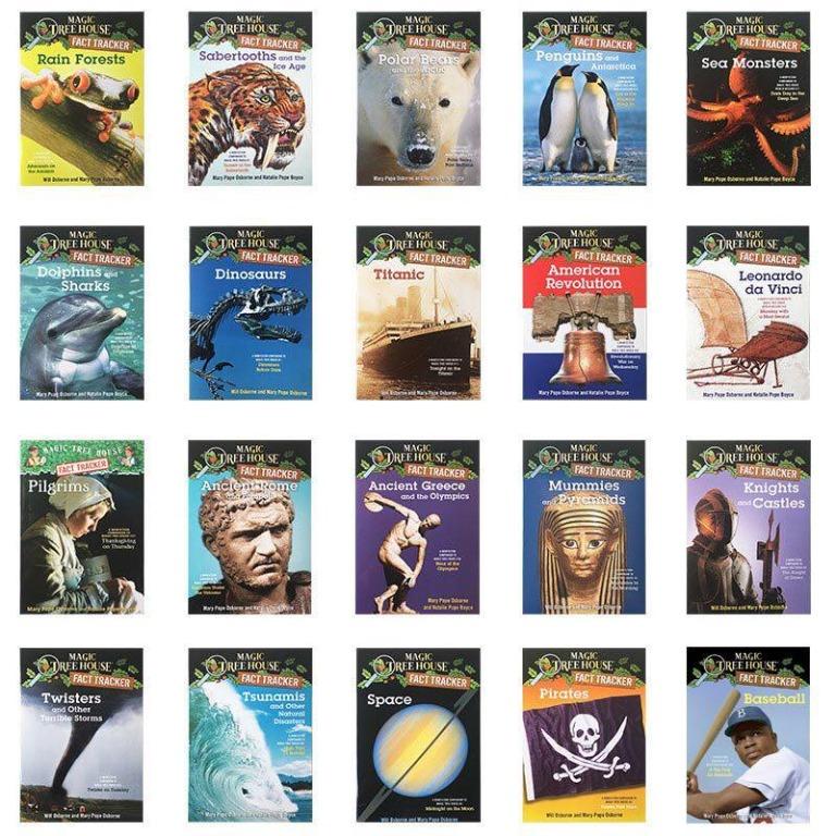 Magic Tree House Fact Tracker ( 40 books with Free MP3), 興趣及遊戲, 書本 & 文具 ...