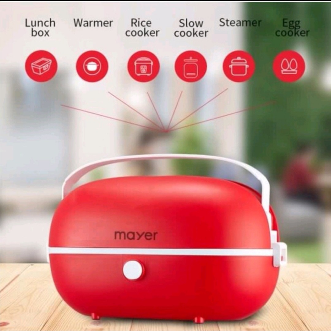 Mayer Multi Cooker (Red), TV & Home Appliances, Kitchen Appliances ...