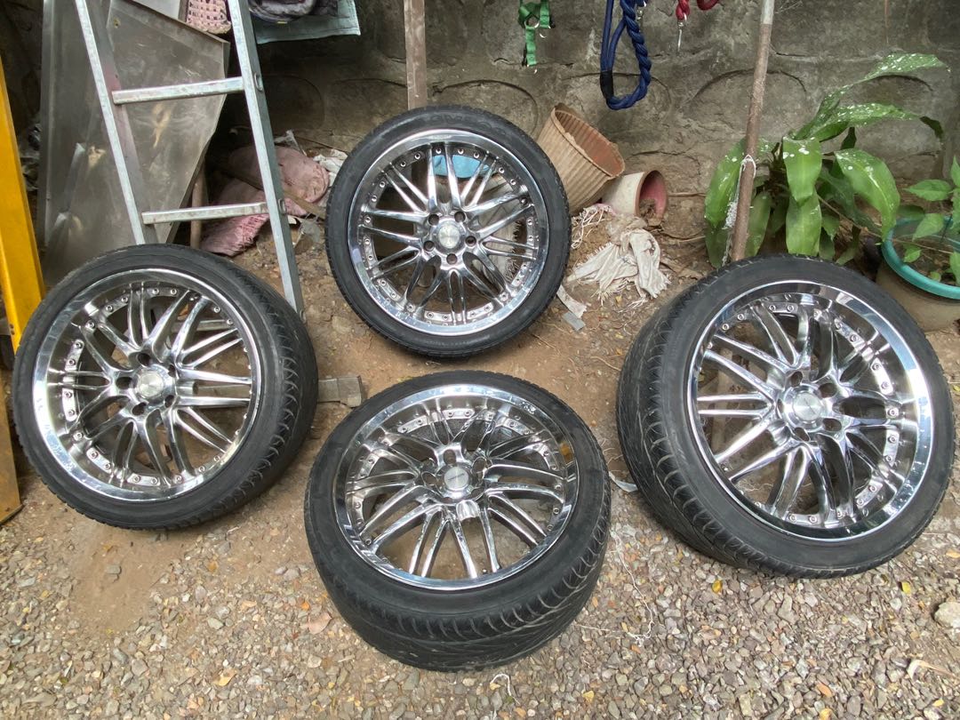 Wheels 18” Mags PCD 5x112, Car Parts & Accessories, Mags and Tires on ...
