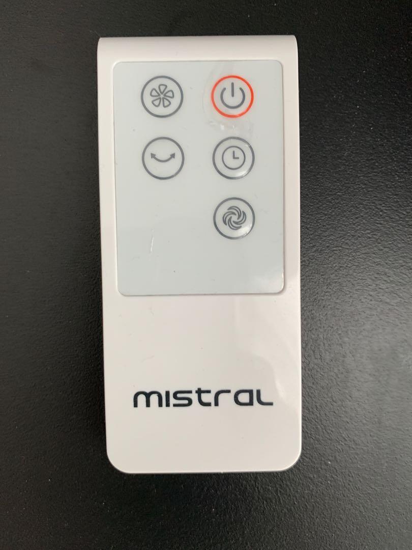 Mistral Standing Fan (remote controlled), Furniture & Home Living ...