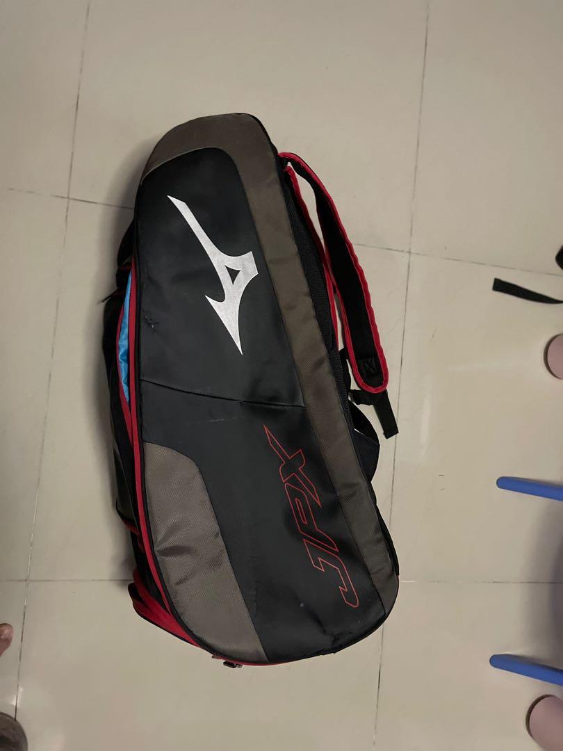 Mizuno standing badminton bag, Sports Equipment, Sports & Games, Racket ...