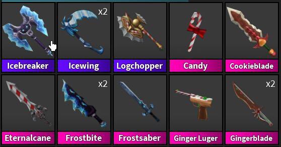 Mm2 godlies inventory, Video Gaming, Gaming Accessories, In-Game ...