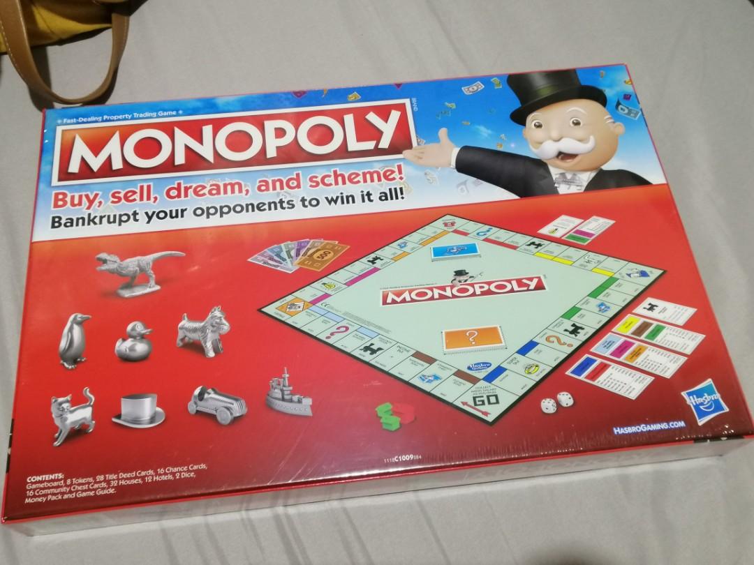 Monopoly classic (sealed), Hobbies & Toys, Toys & Games on Carousell