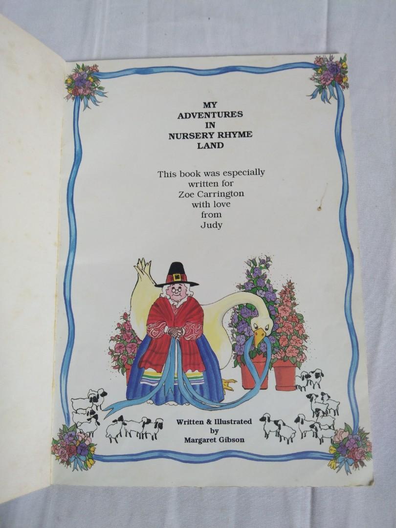 My Adventure in Nursery Rhyme Land, Hobbies & Toys, Books & Magazines ...