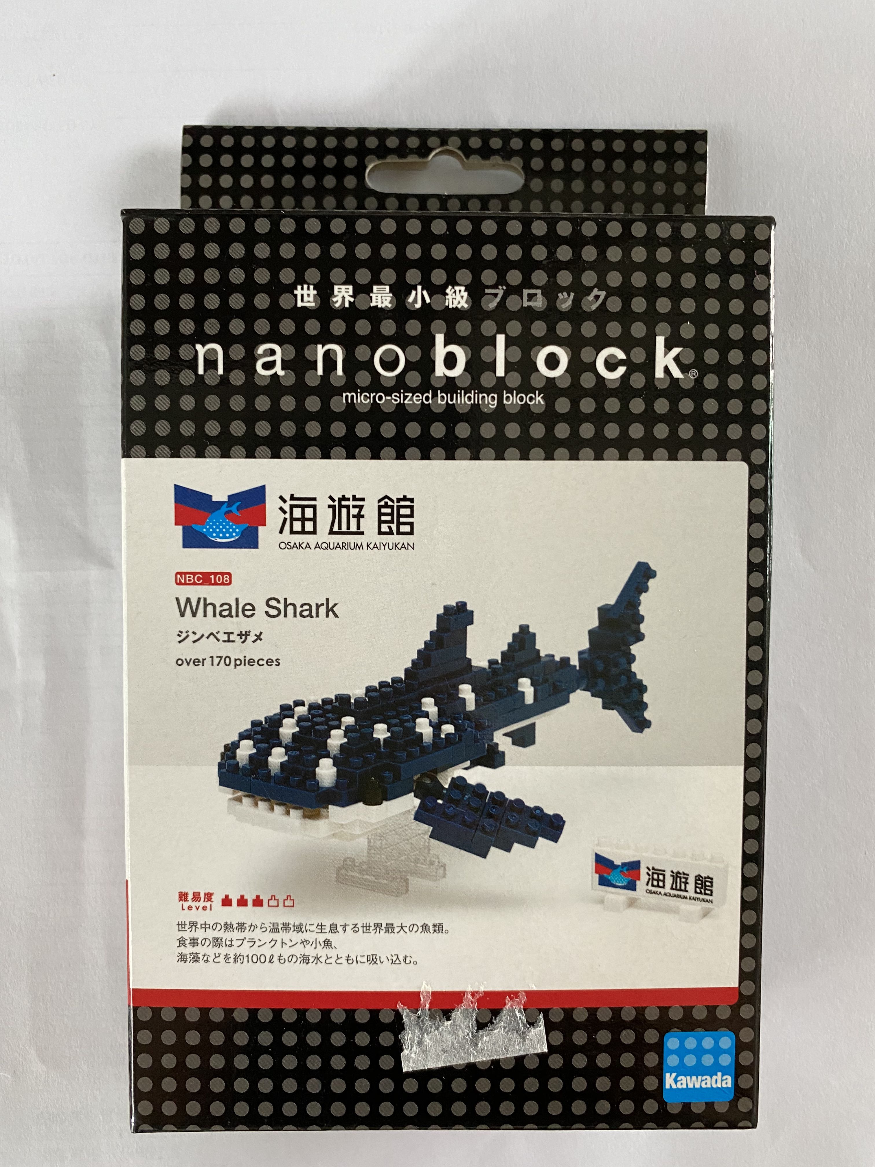 Nanoblock - Whale Shark, Hobbies & Toys, Toys & Games on Carousell