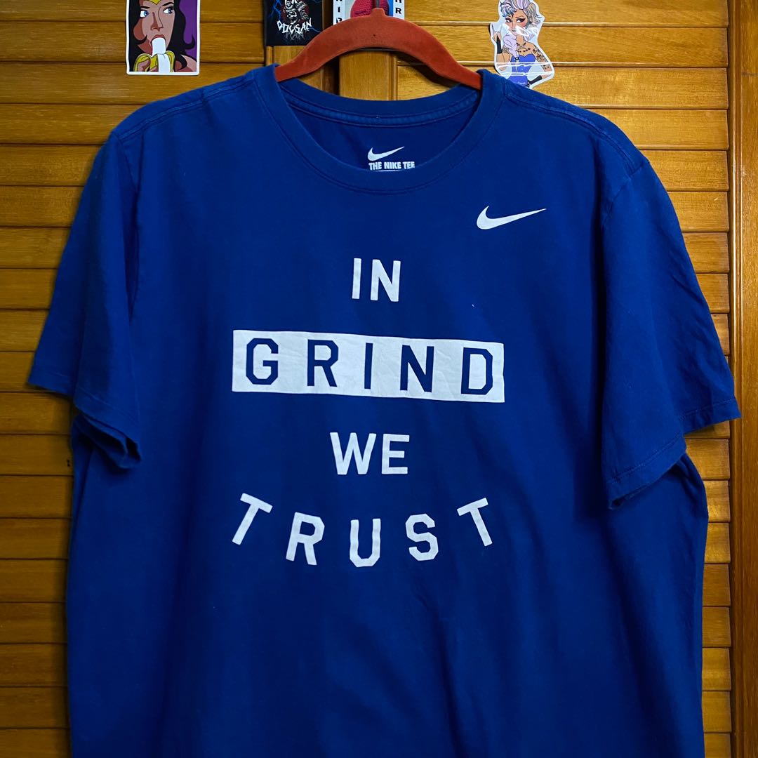Nike Wording Tshirt Swoosh Logo, Men's Fashion, Tops & Sets, Tshirts ...