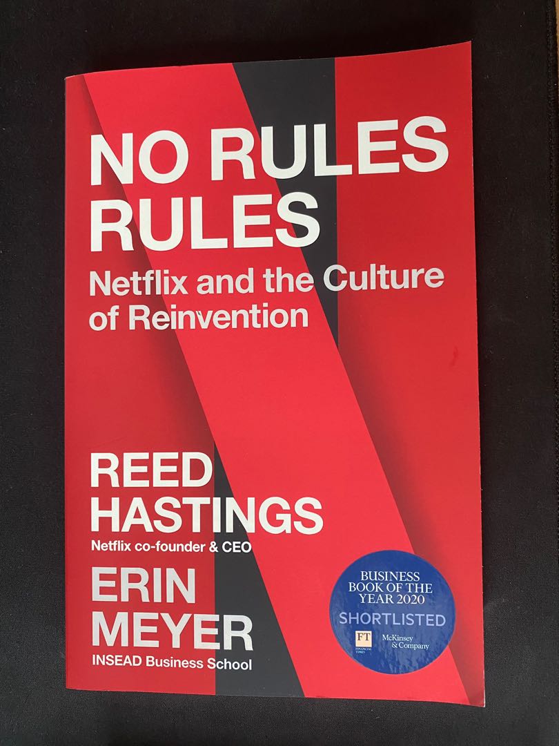 No rules rules-Netflix and the culture of reinvention, Hobbies & Toys ...