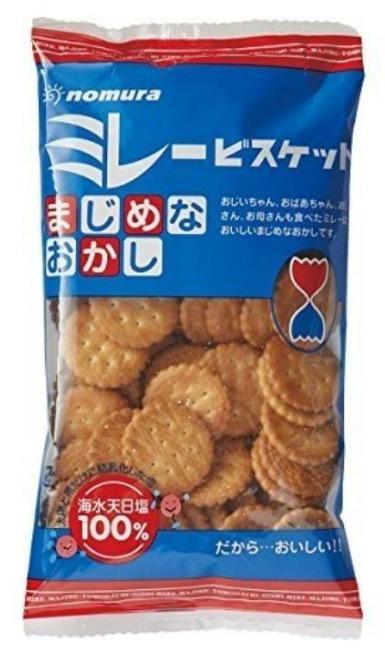 Nomura Millet Biscuits Sea Salt and Caramel, Food & Drinks, Packaged & Instant Food on Carousell