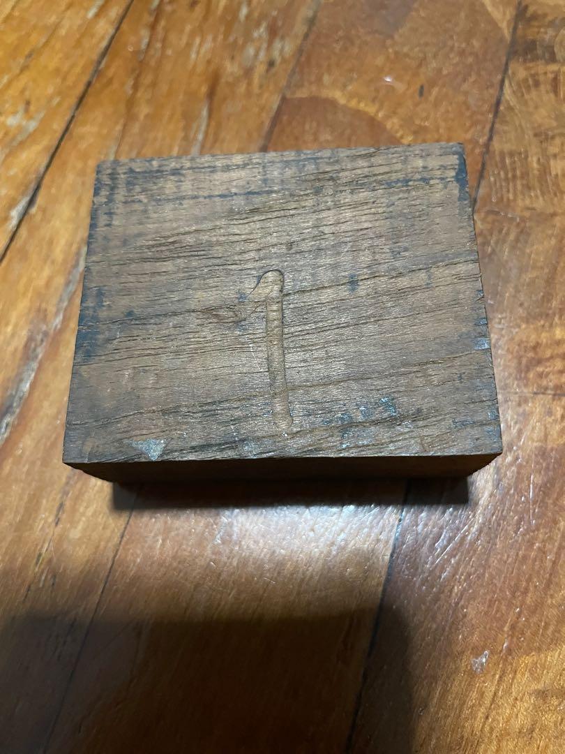 Old ink stamp, Hobbies & Toys, Stationery & Craft, Craft Supplies ...