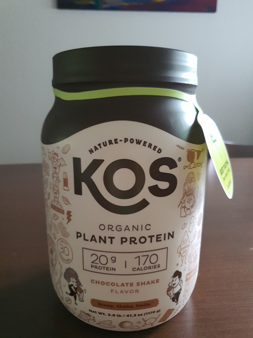 Organic chocolate protein powder 1.17kg, Health & Nutrition, Health ...